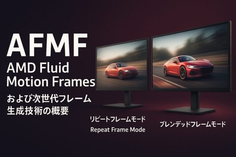 AMD Fluid Motion Frames (AFMF) とは？次世代フレーム生成技術とAFMF 3の進化を徹底解説 | C-BA PC-memo